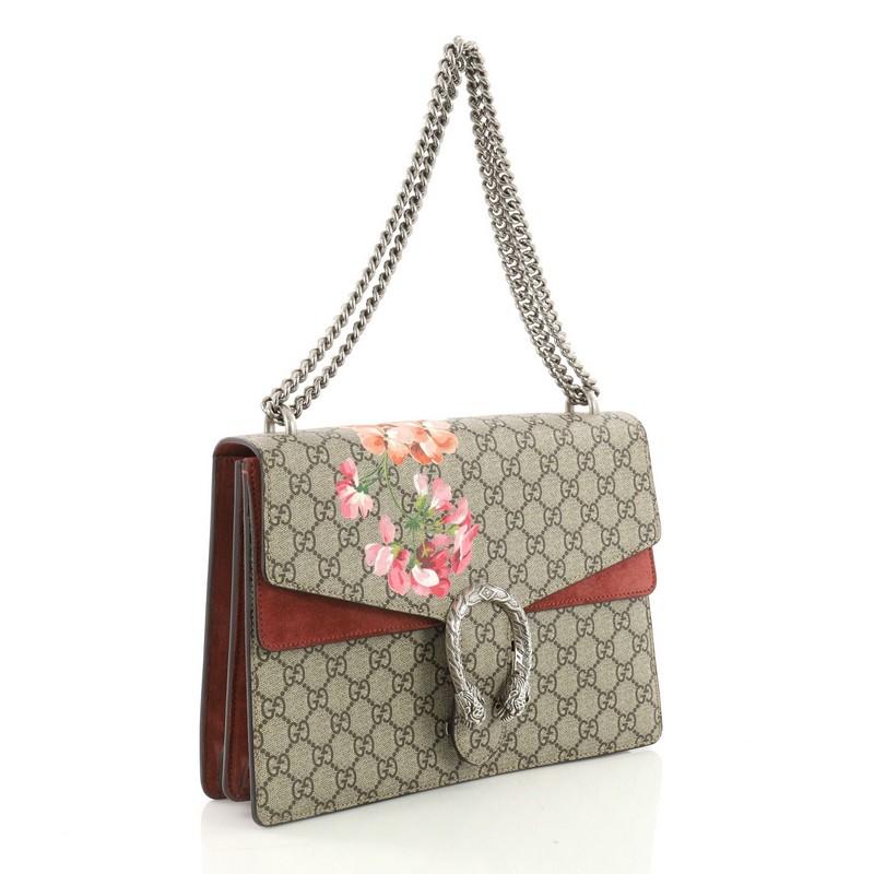 Gucci Dionysus Handbag Blooms Print GG Coated Canvas Medium at 1stDibs