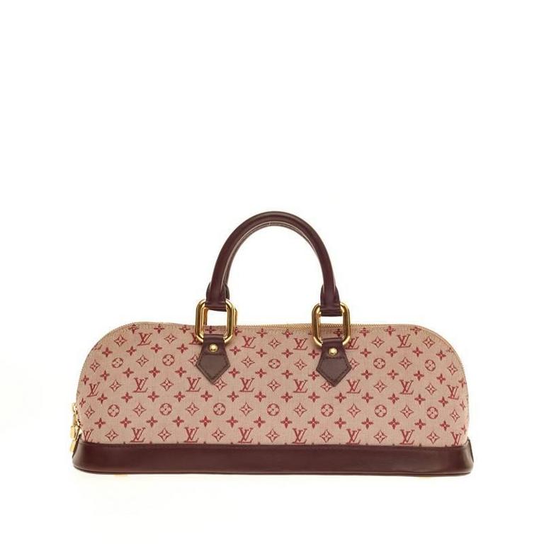 Louis Vuitton Alma Mini Lin Horizontal at 1stDibs | louis vuitton mini ...