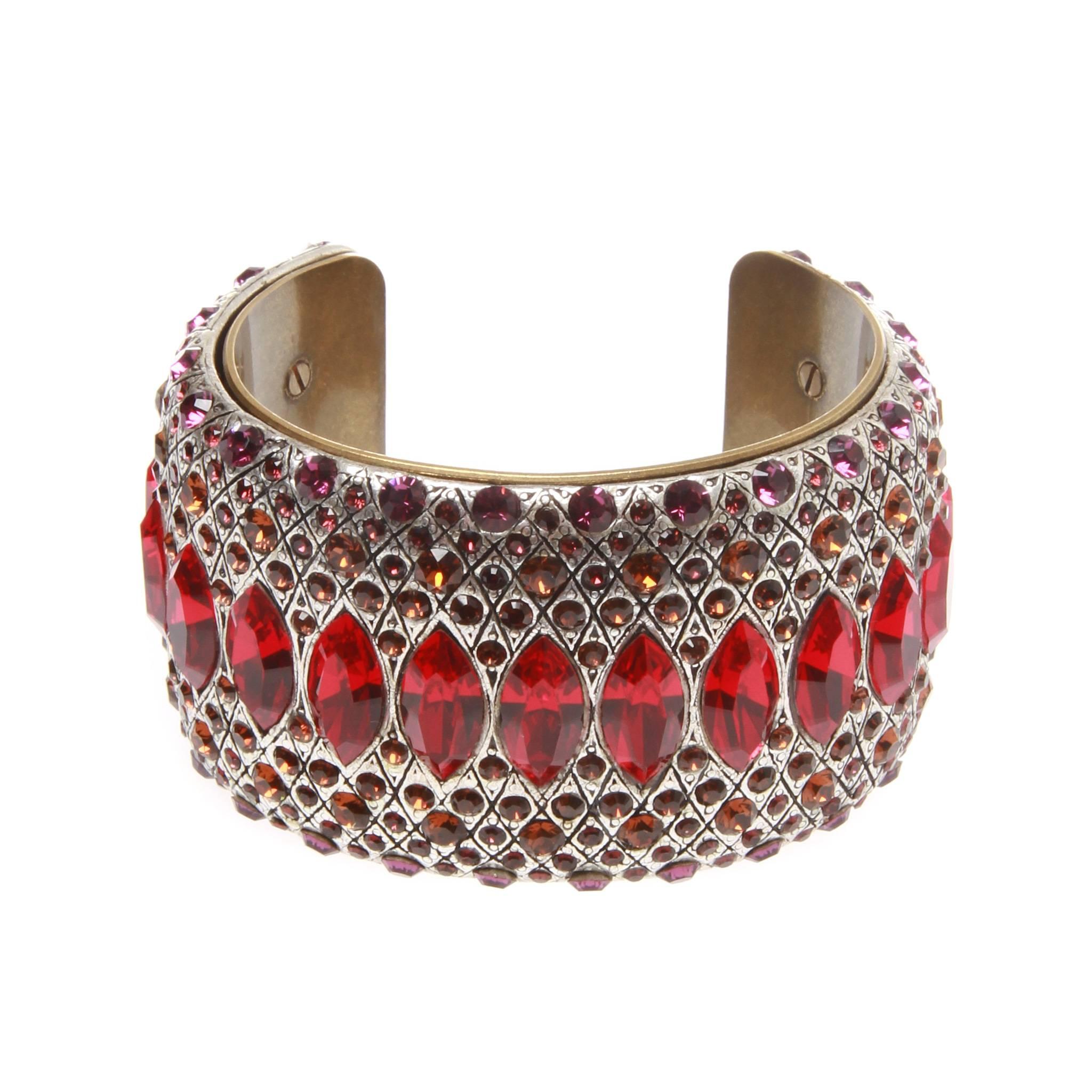 Lanvin Swarovski Cuff at 1stDibs