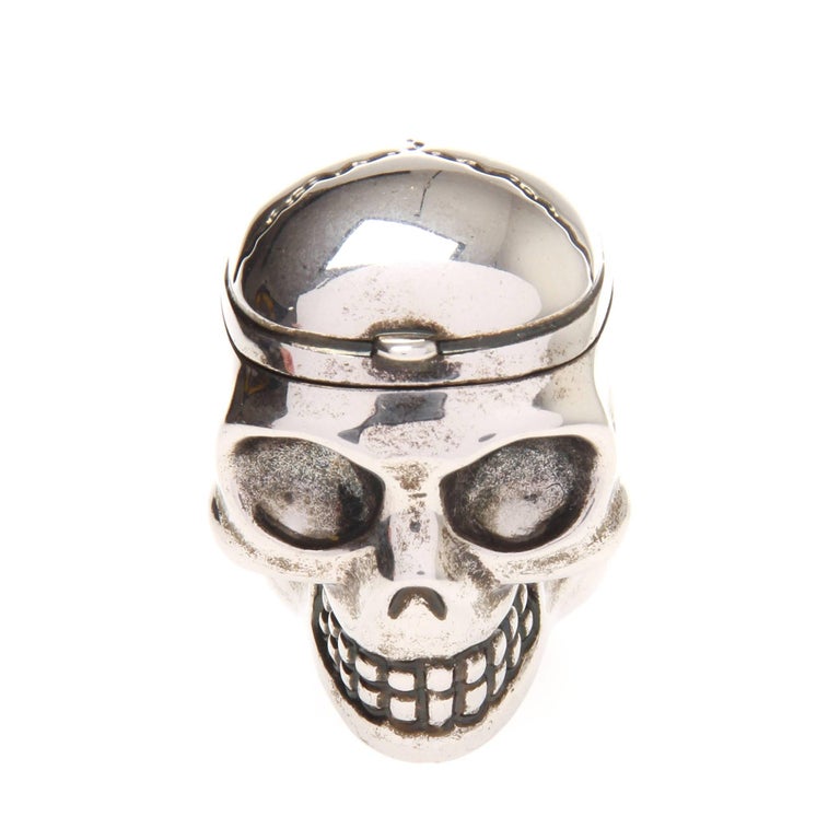Alexander McQueen Large Secret Compartment Skull Ring at 1stDibs ...