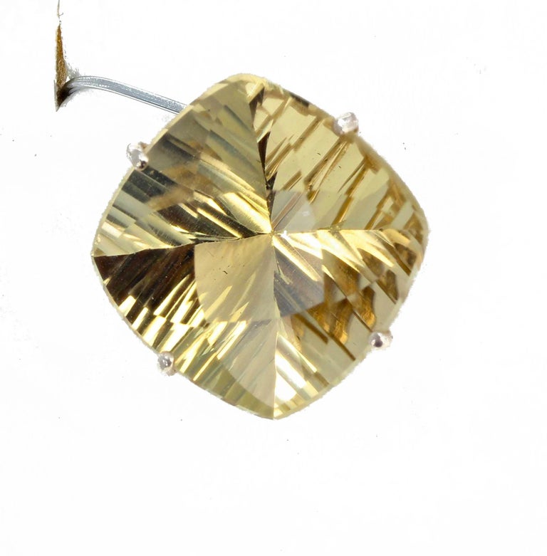 Gemjunky Impressive 22.27 Carat Natural Champagne Quartz Sterling ...