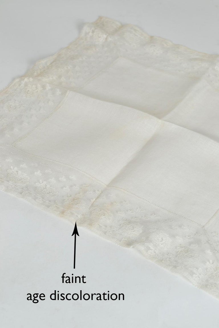 New de Guise French Lace and Linen Handkerchief – Original box, 1953 at ...