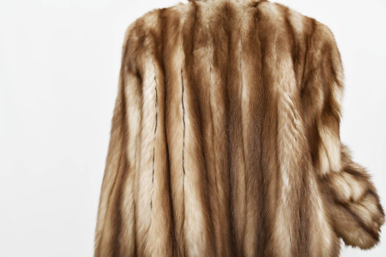 Stone Marten Fur Jacket For Sale at 1stDibs | stone marten fur coat ...
