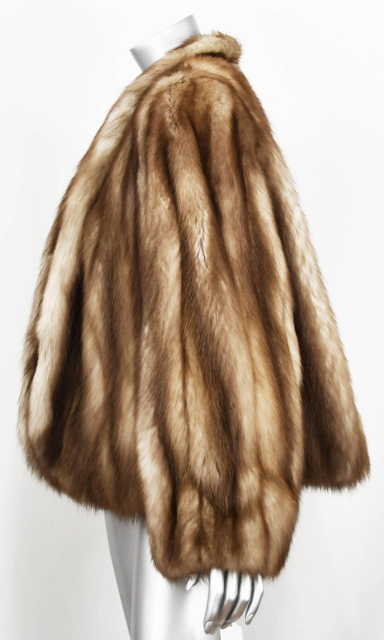 Stone Marten Fur Jacket For Sale at 1stDibs | stone marten fur coat ...
