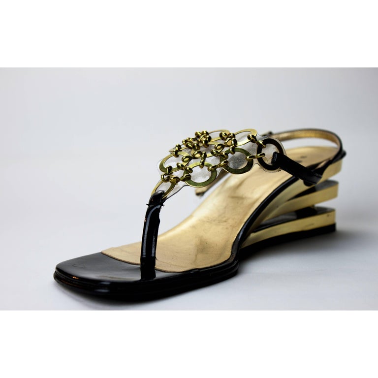 Pierre Cardin futuristic chainmail sandals, circa 1960s at 1stDibs ...