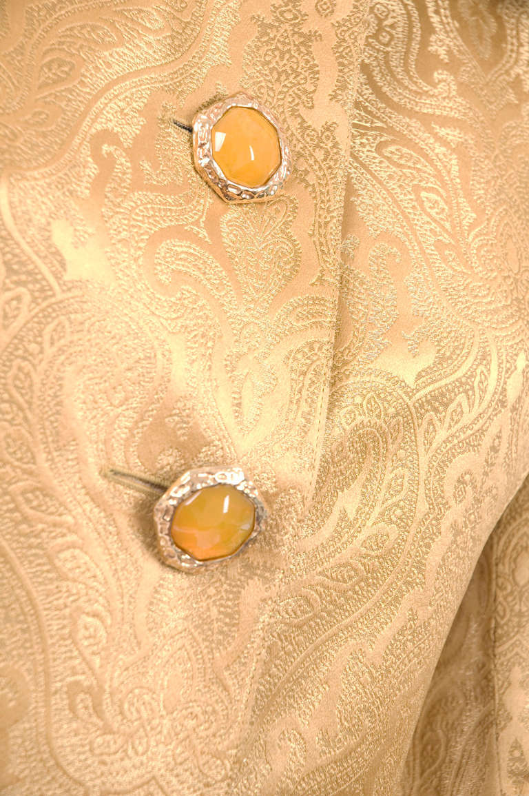 90's Jean Louis Scherrer Mozart Style Jacket For Sale at 1stDibs