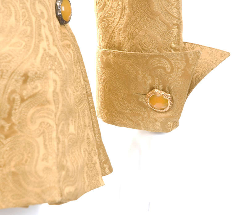 90's Jean Louis Scherrer Mozart Style Jacket For Sale at 1stDibs