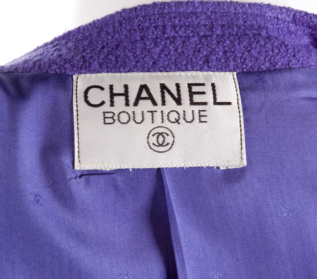 Chanel Jacket in Purple at 1stDibs