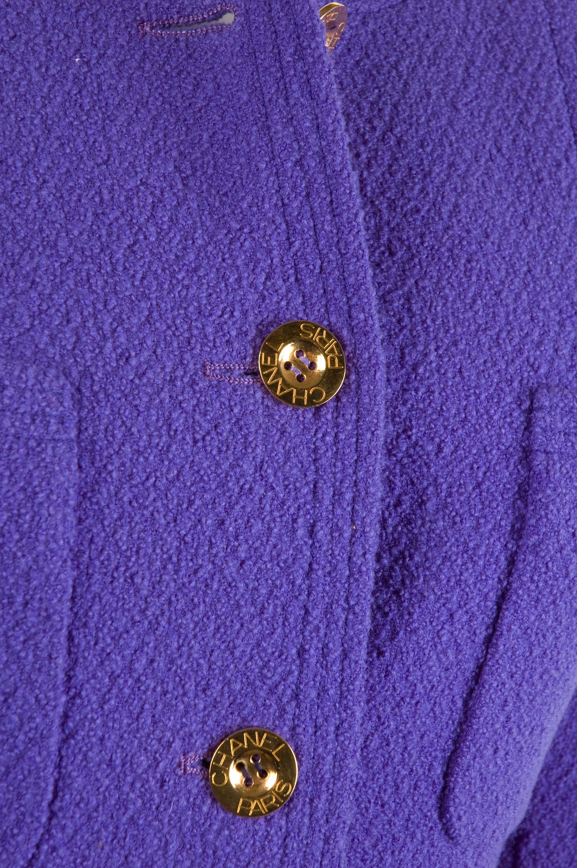 Chanel Jacket in Purple at 1stDibs