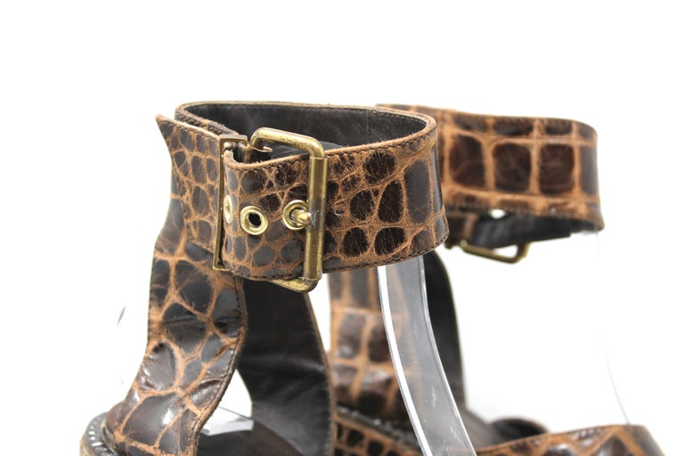 Vivienne Westwood Gold Label Moc-Croc Clompers Size US 9 at 1stDibs ...