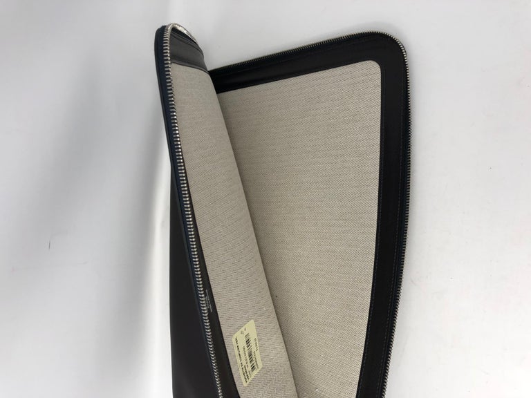 Hermes Bleu Indigo Zip Computer Laptop Sleeve Case at 1stDibs | hermes ...