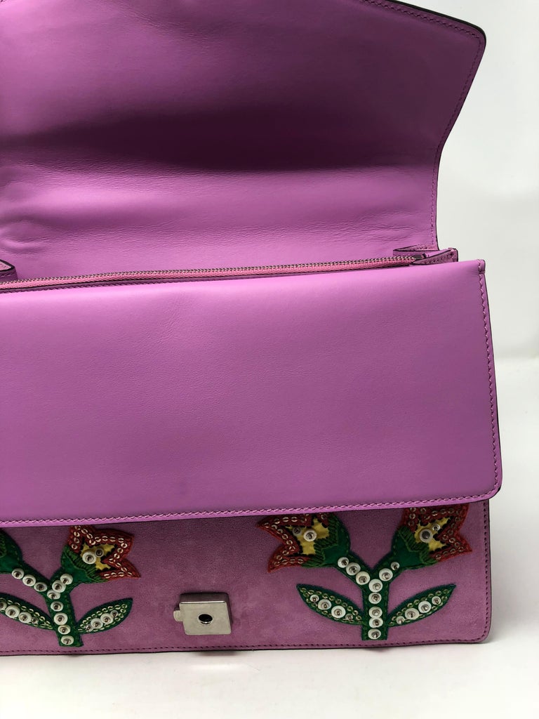 Gucci Dionysus Medium Beaded Heart and Flowers Pink Shoulder Bag at ...