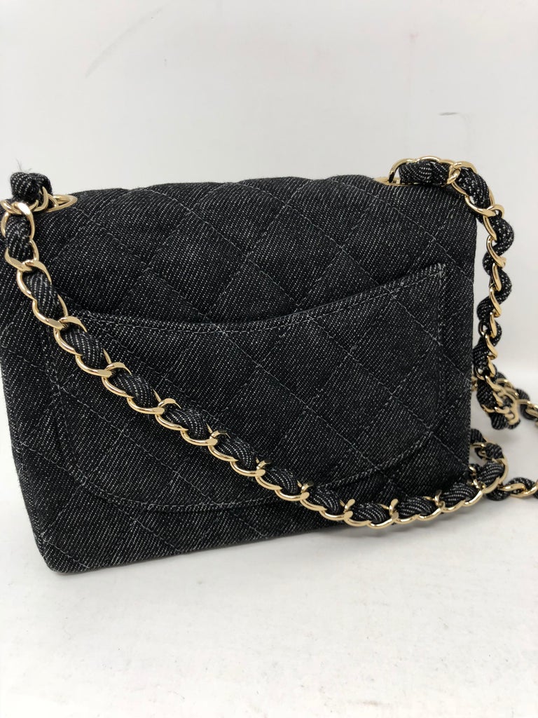 Chanel Denim Mini Bag at 1stDibs