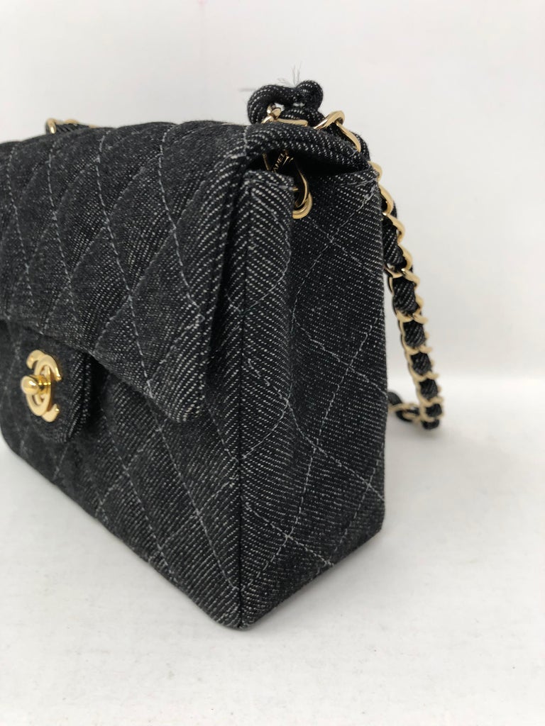 Chanel Denim Mini Bag at 1stDibs