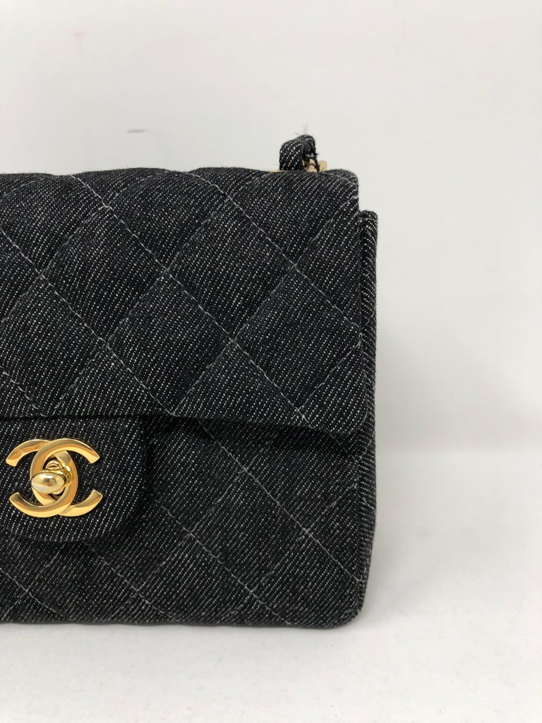 Chanel Denim Mini Bag at 1stDibs
