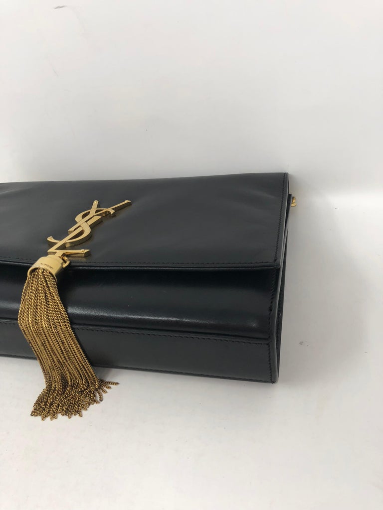 YSL Yves Saint Laurent Black Kate Bag at 1stDibs | kate bag ysl, ysl ...