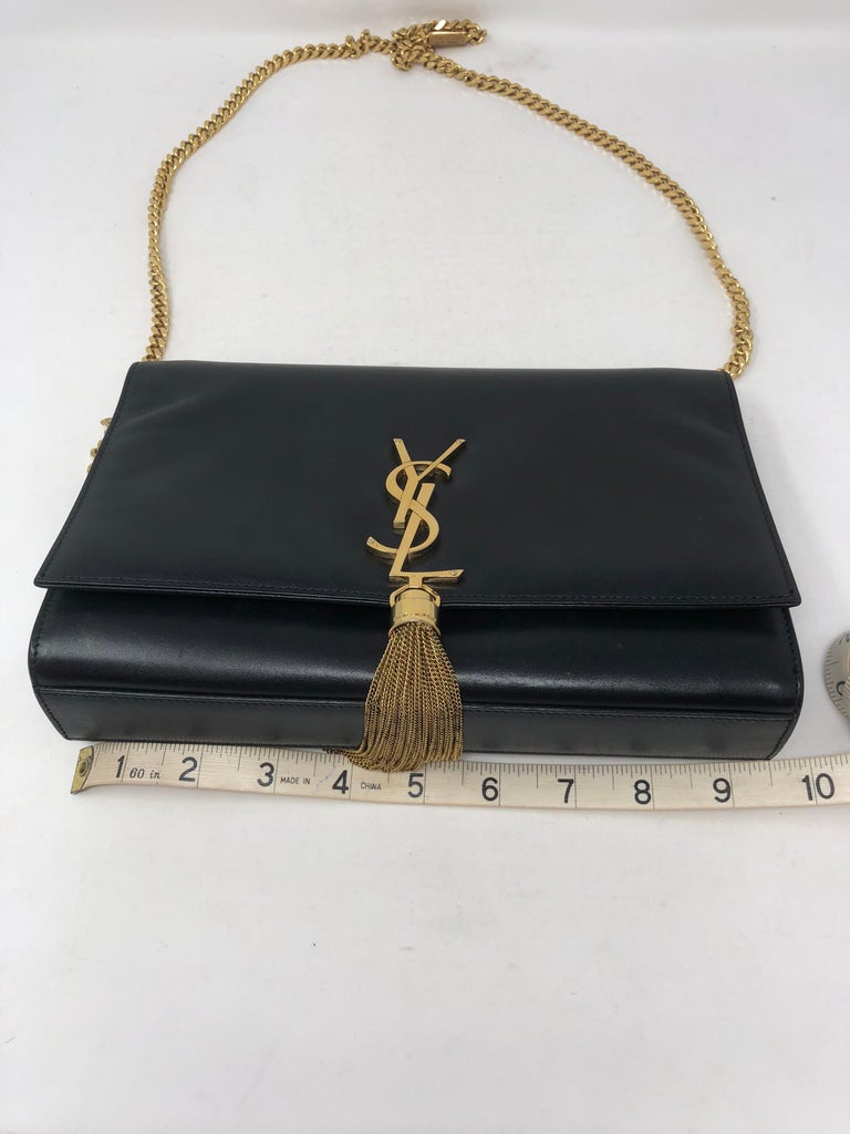 YSL Yves Saint Laurent Black Kate Bag at 1stDibs | kate bag ysl, ysl ...