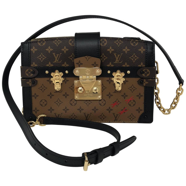 Louis Vuitton Trunk Clutch Reverse Bag at 1stDibs | louis vuitton trunk ...