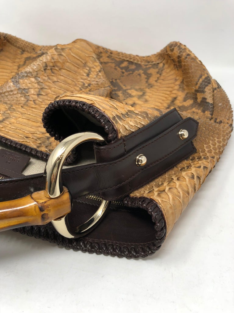 Gucci Python Guccisima Hobo at 1stDibs