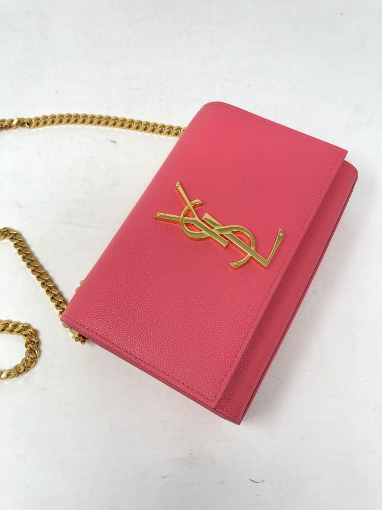 YSL Mini Pink Crossbody at 1stDibs | ysl pink crossbody, ysl mini ...