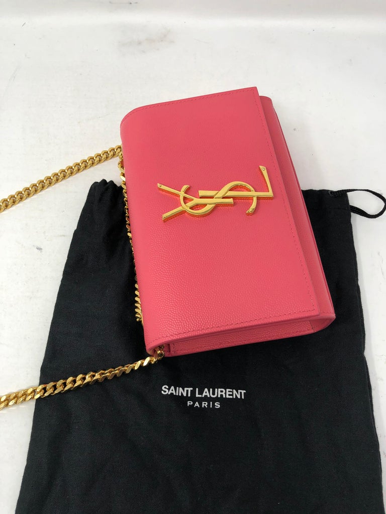 YSL Mini Pink Crossbody at 1stDibs | ysl pink crossbody, ysl mini ...