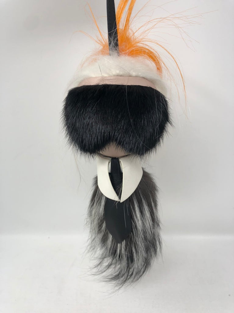 Fendi Fur Karlito Keychain Holder at 1stDibs | fendi karlito keychain ...