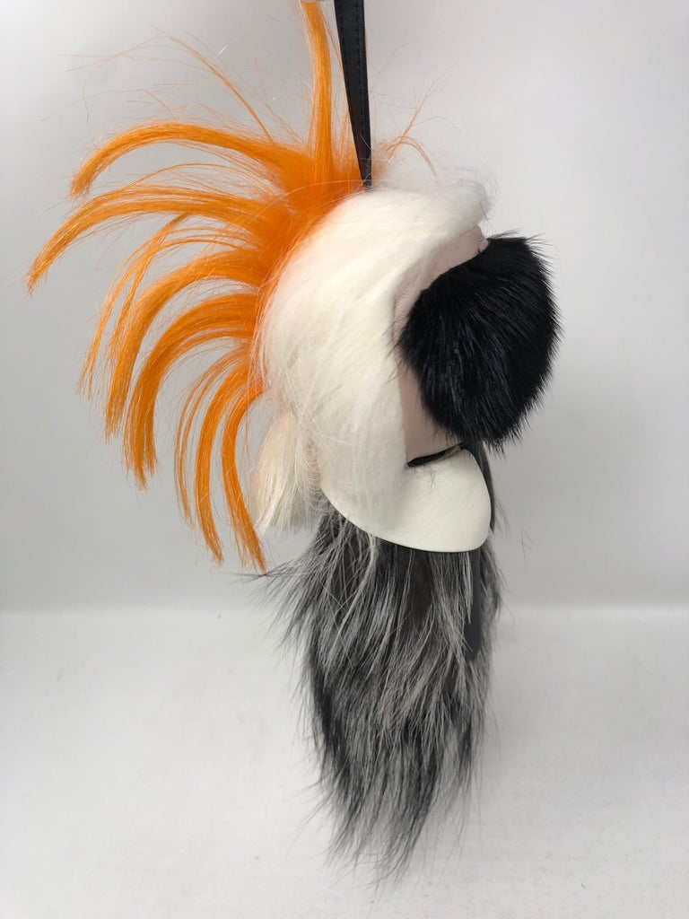 Fendi Fur Karlito Keychain Holder at 1stDibs | fendi karlito keychain ...