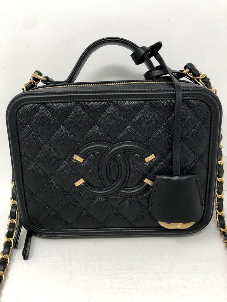 Chanel Vanity Case Bag at 1stDibs | chanel vanity bag, chanel case bag ...