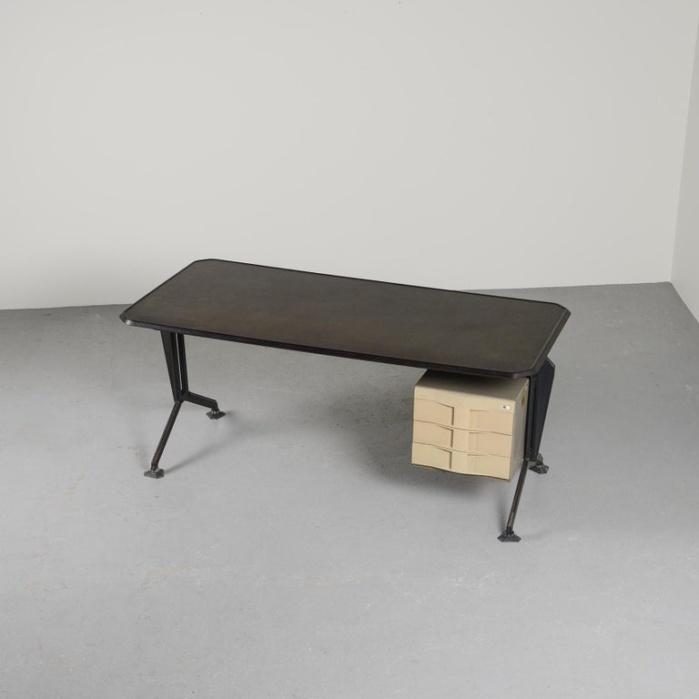 Arco Desk by B.B.P.R for Olivetti, 1960s For Sale at 1stDibs