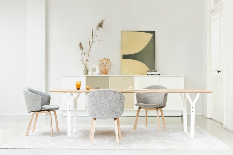 Arco Essential Wood Table Designed by Gudmundur Ludvik For Sale at 1stDibs