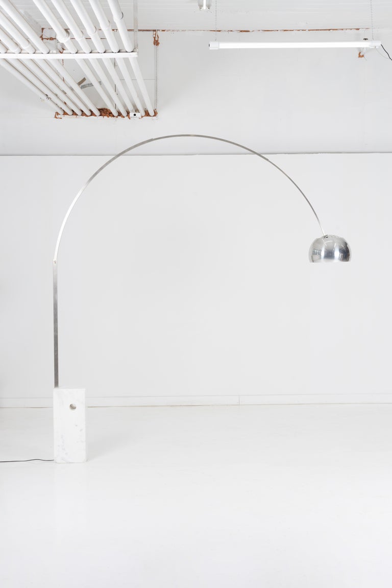 Arco Floor Lamp by Achille Castiglioni and Pier Giacomo for Flos For ...