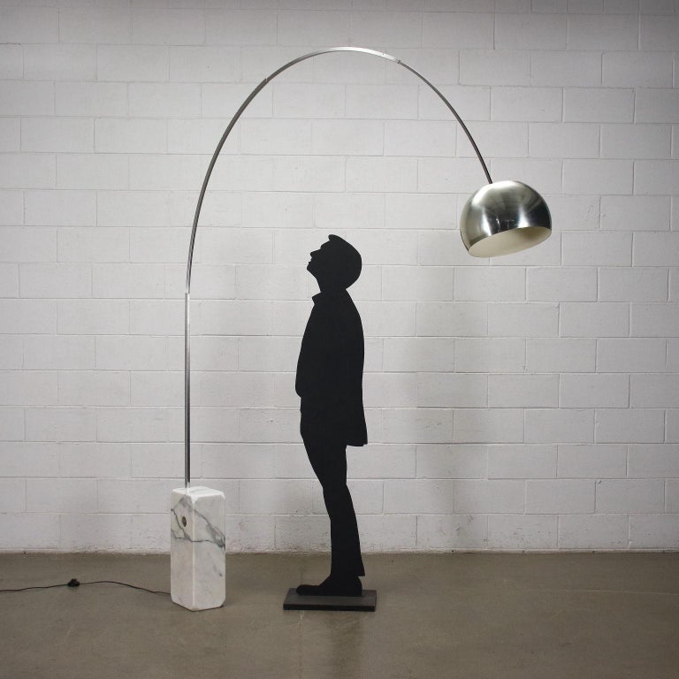 'Arco' Lamp Achille and Pier Giacomo Castiglioni for Flos at 1stDibs