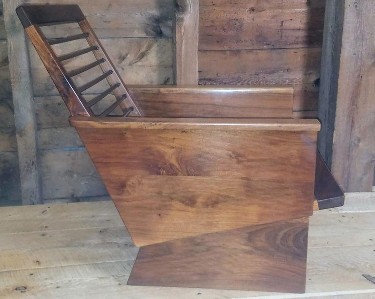 Arden Riddle High Back Lounge Chair Studio Crafted, 1988 For Sale at ...