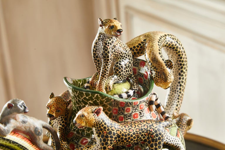 Ardmore Ceramic Leopard Teapot For Sale at 1stDibs