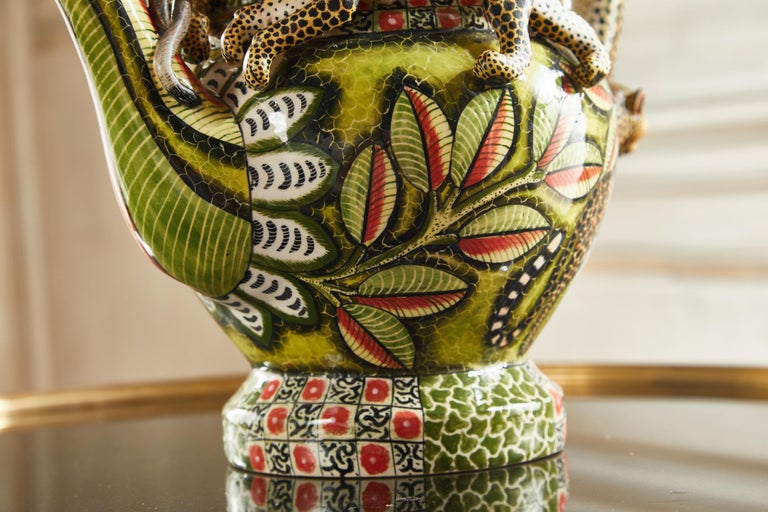 Ardmore Ceramic Leopard Teapot For Sale at 1stDibs