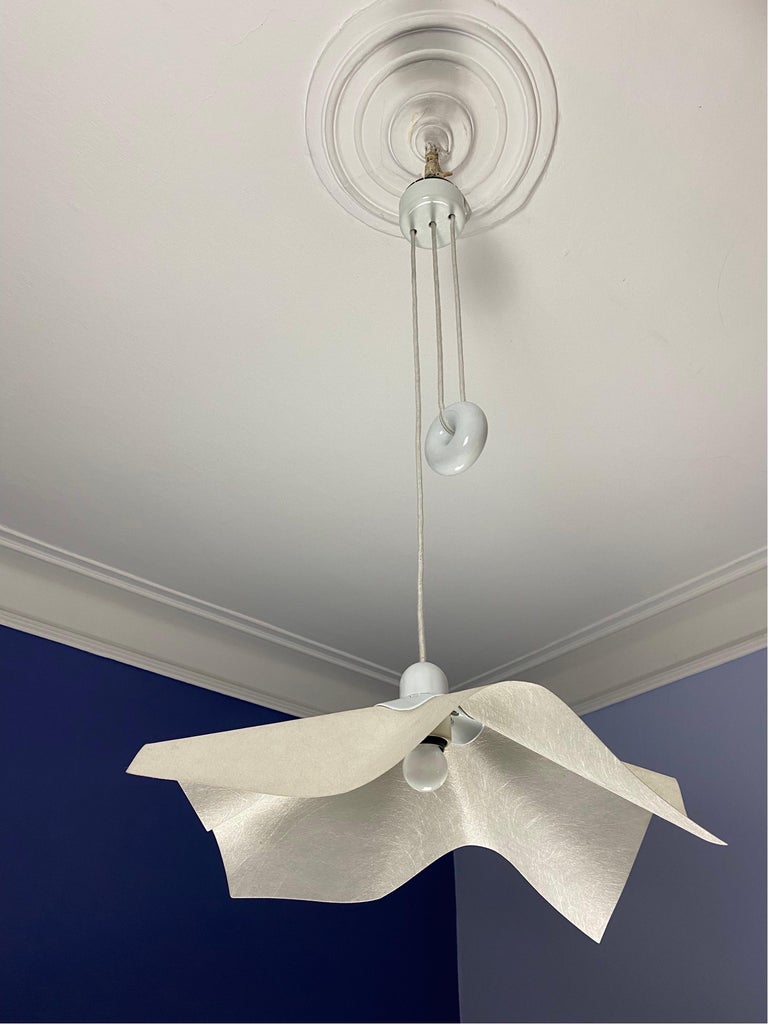 Area 50 Adjustable Pendant by Mario Bellini for Artemide, Italy 1974 ...