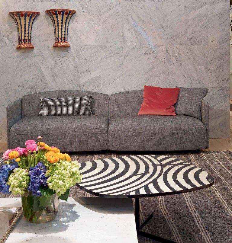 Arflex Soft Beat Sofa SB03 in Red Lama Fabric by Claesson Koivisto Rune ...