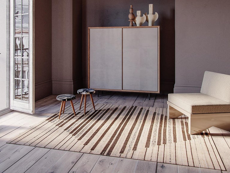 “Argan Dimbokro” African Mud cloth-Inspired Rug by Christiane Lemieux ...