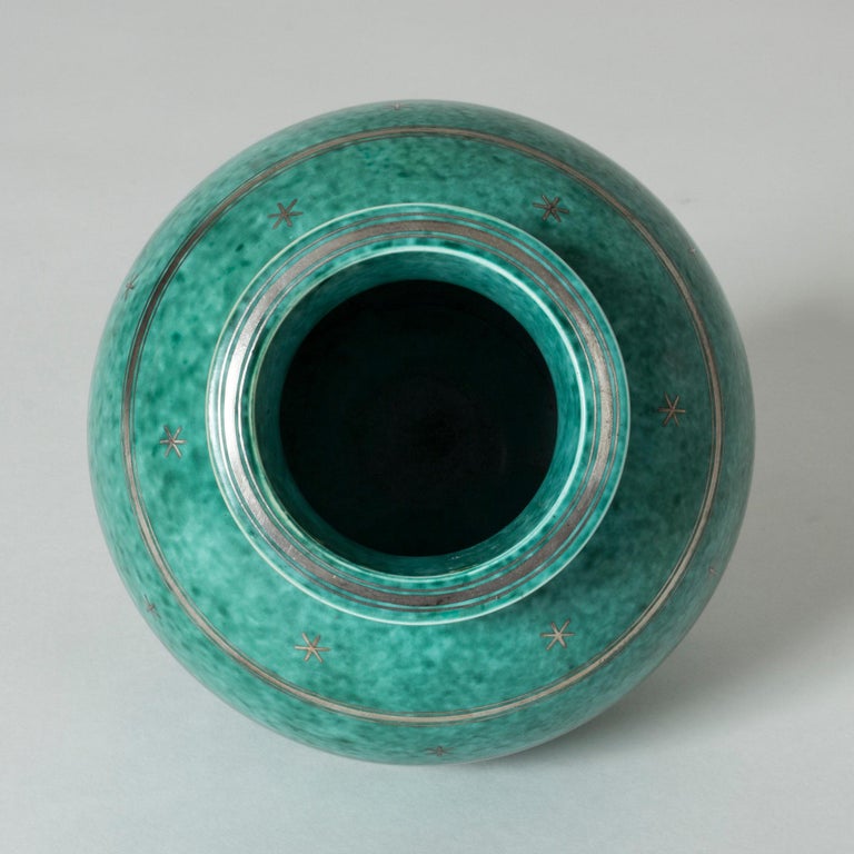"Argenta" Vase by Wilhelm Kåge For Sale at 1stDibs