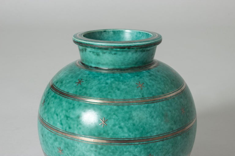 "Argenta" Vase by Wilhelm Kåge For Sale at 1stDibs
