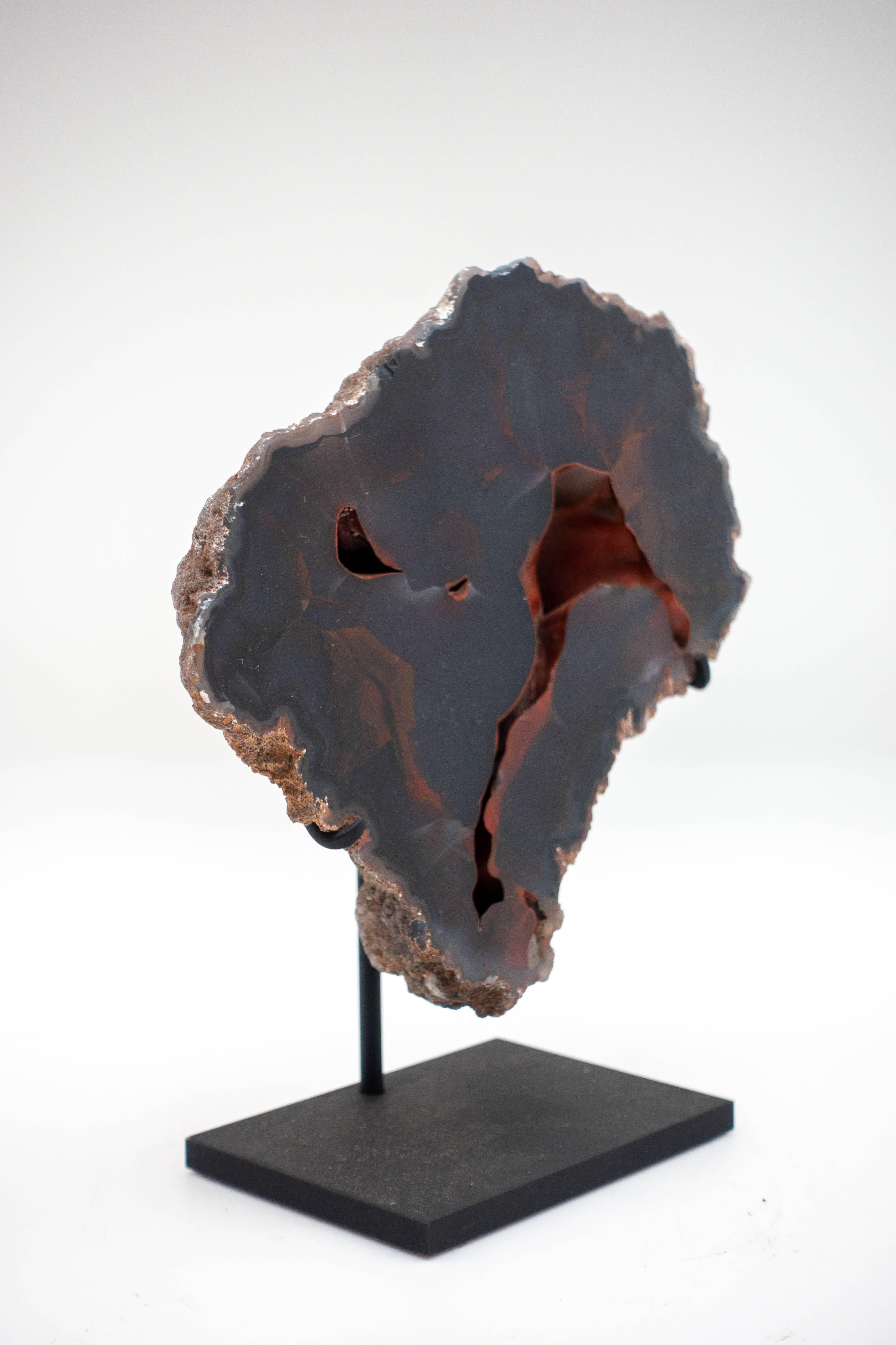 Argentinian Red Fox Agate Mounted at 1stDibs | red fox agate for sale ...