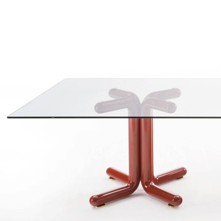 Ariana Lacquered Dining Table For Sale at 1stDibs