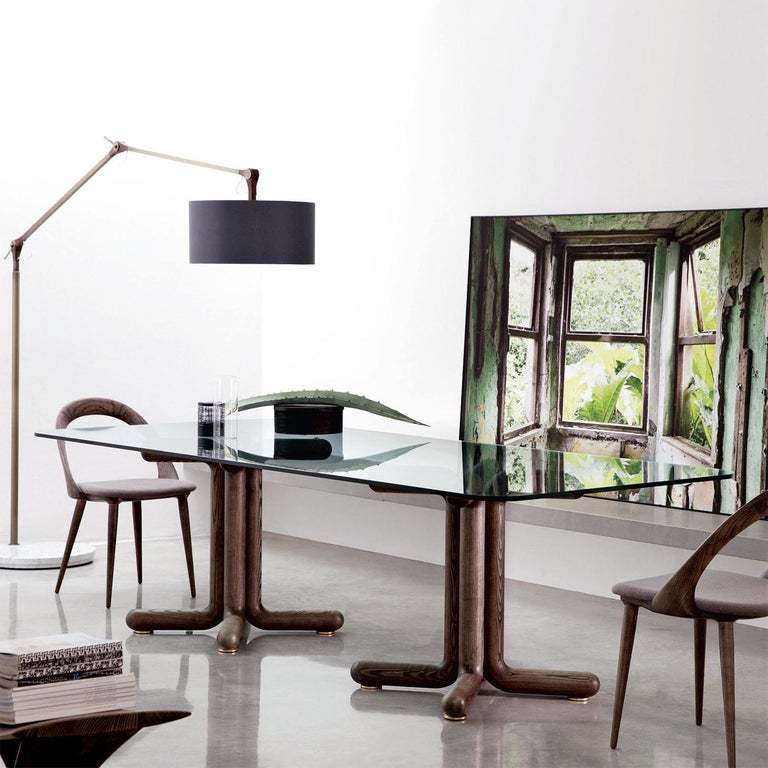 Ariana Lacquered Dining Table For Sale at 1stDibs
