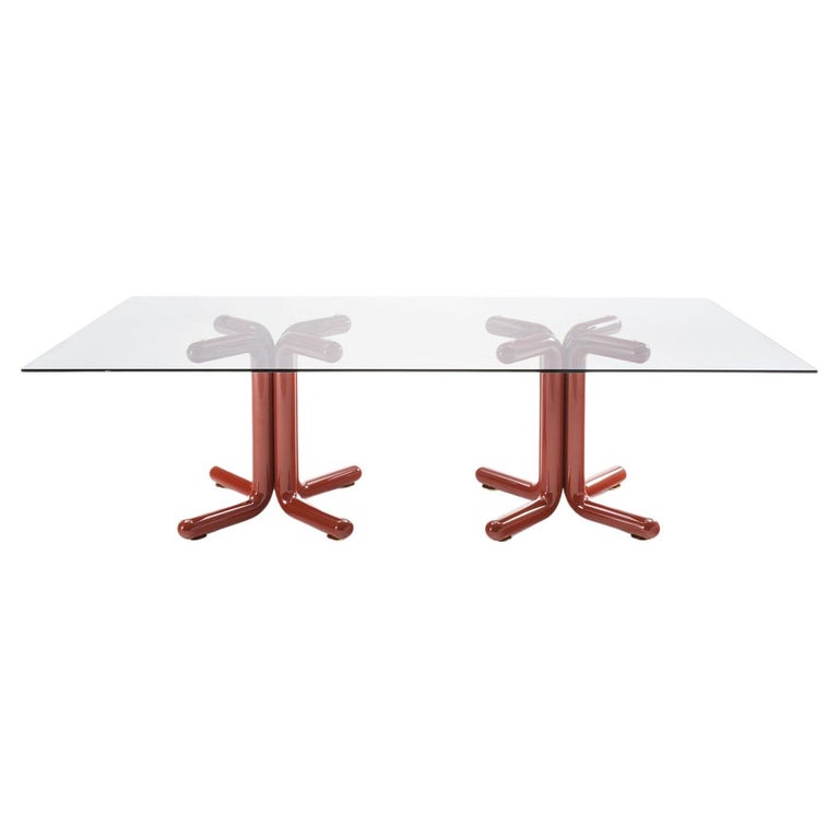 Ariana Lacquered Dining Table For Sale at 1stDibs