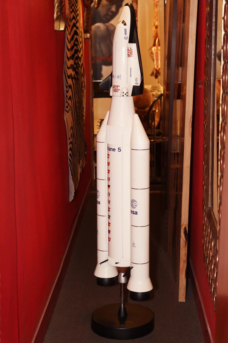 Ariane V and Hermes Rocket Model at 1stDibs