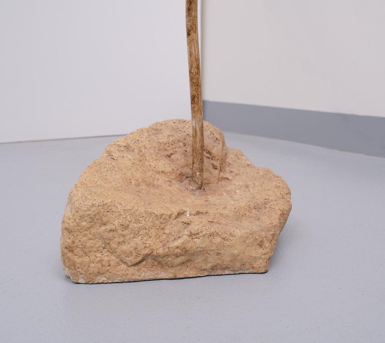 Ariell Seashell Floor Lamp, 1980s For Sale at 1stDibs