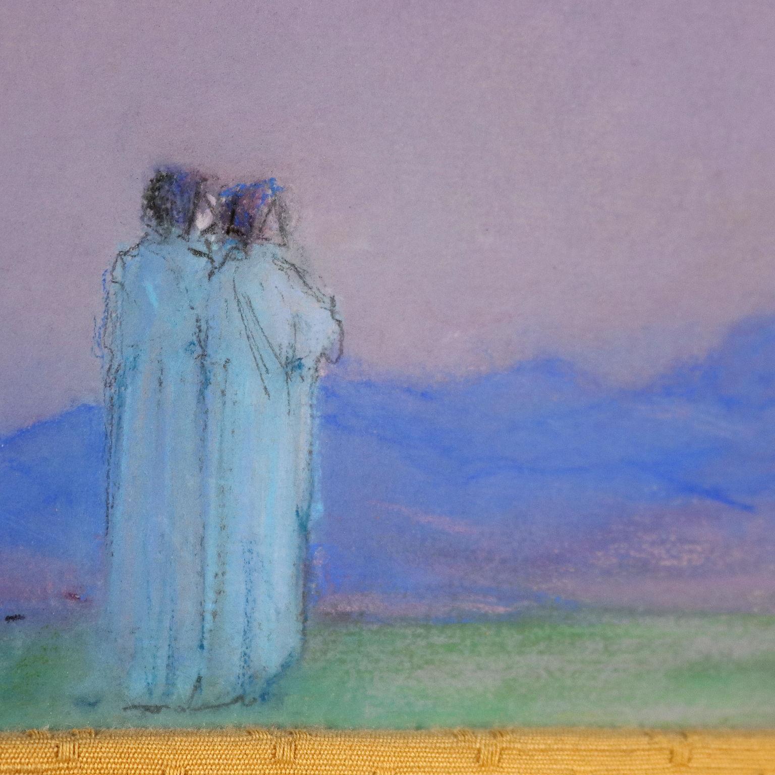 Arild Rosenkrantz - Glimpse of Ruined Temple, XXth century at 1stDibs ...