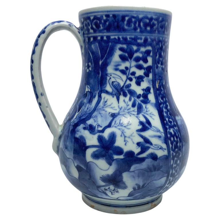 Arita Porcelain Tankard, Japan, c. 1700, Genroku Period For Sale at 1stDibs