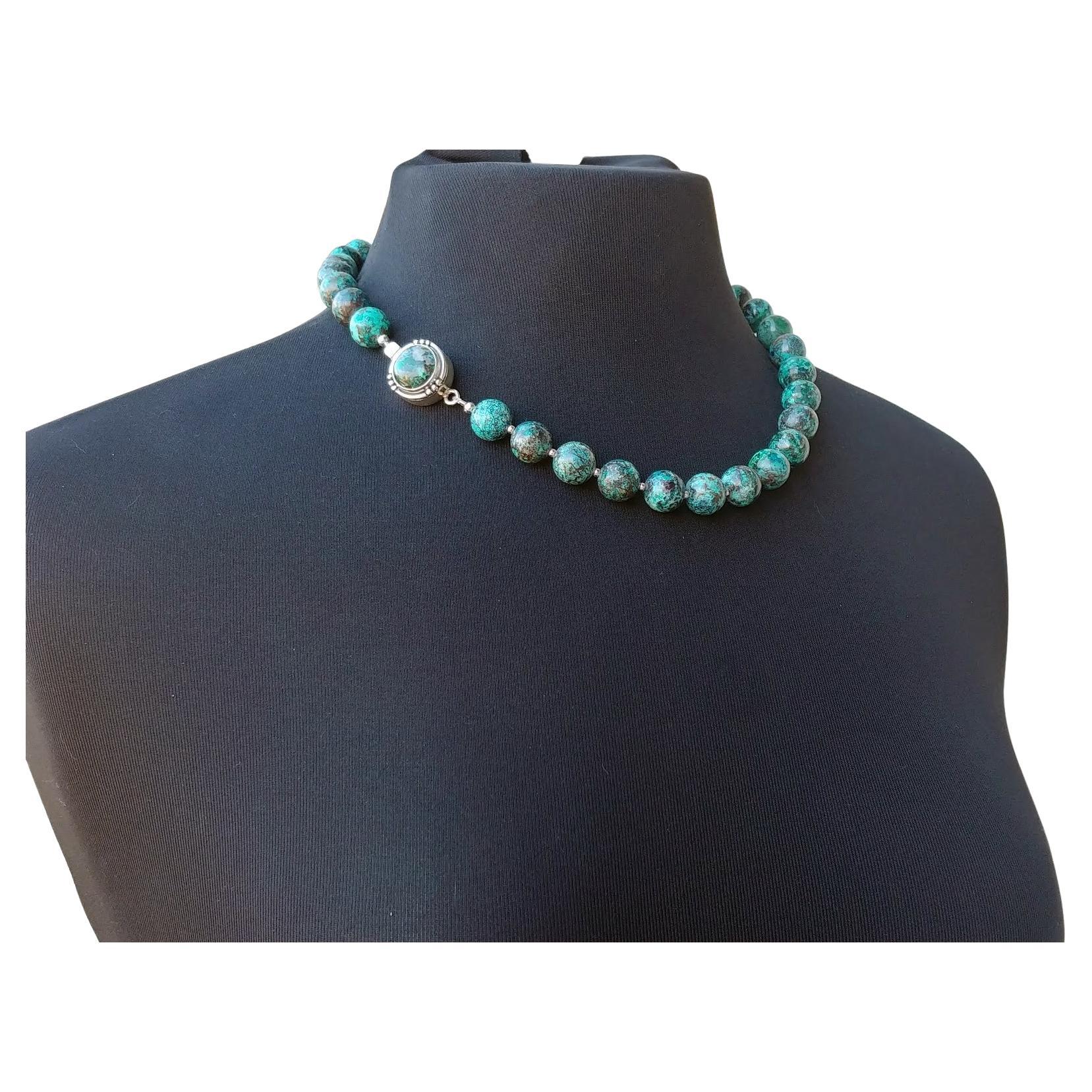 Arizona Turquoise Necklace For Sale at 1stDibs