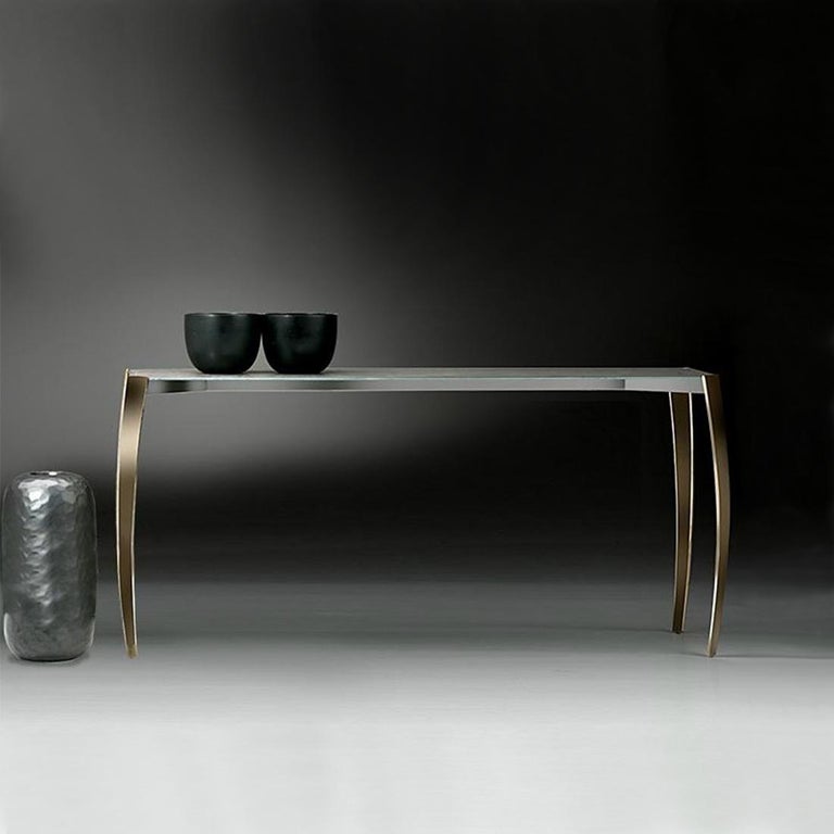 Ark Ceramic Console Table For Sale at 1stDibs